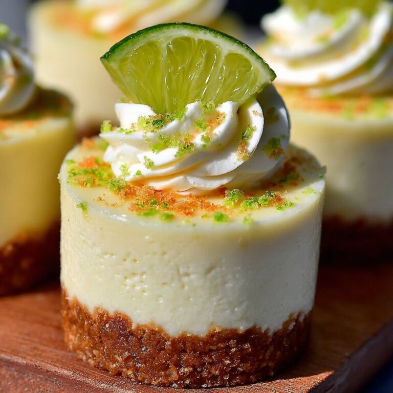 Summer Mini Key Lime Cheesecakes: A No-Fuss, Zesty Treat - My Daily Cuisine