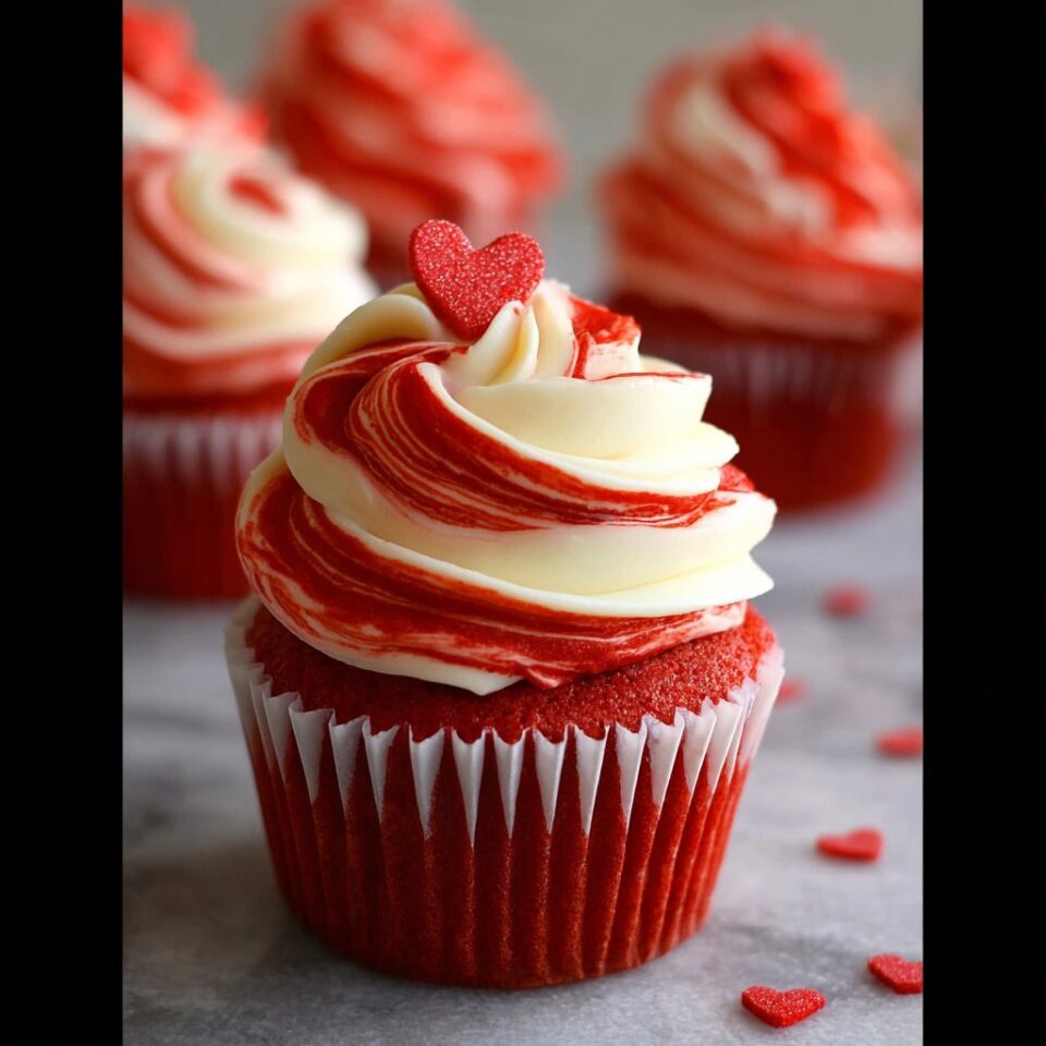 Red Velvet Cupcakes with Vanilla Swirl Buttercream: My Real Kitchen ...