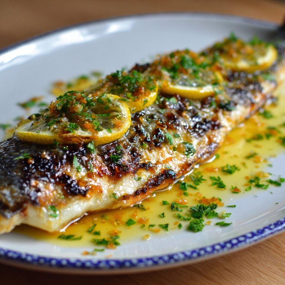 Grilled Branzino with Preserved Lemon Sauce: Real-Life Recipe Guide ...