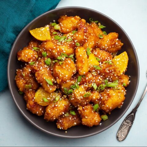 Crispy Orange Chicken Recipe - My Daily Cuisine