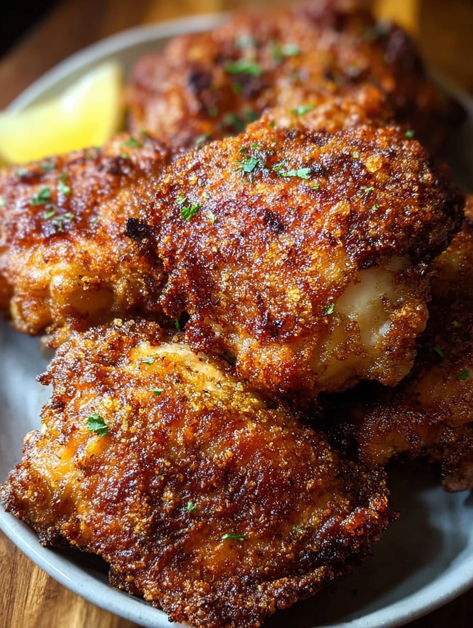 Easy Extra Crispy Irish Oven-Fried Chicken Thighs Recipe Guide - My ...