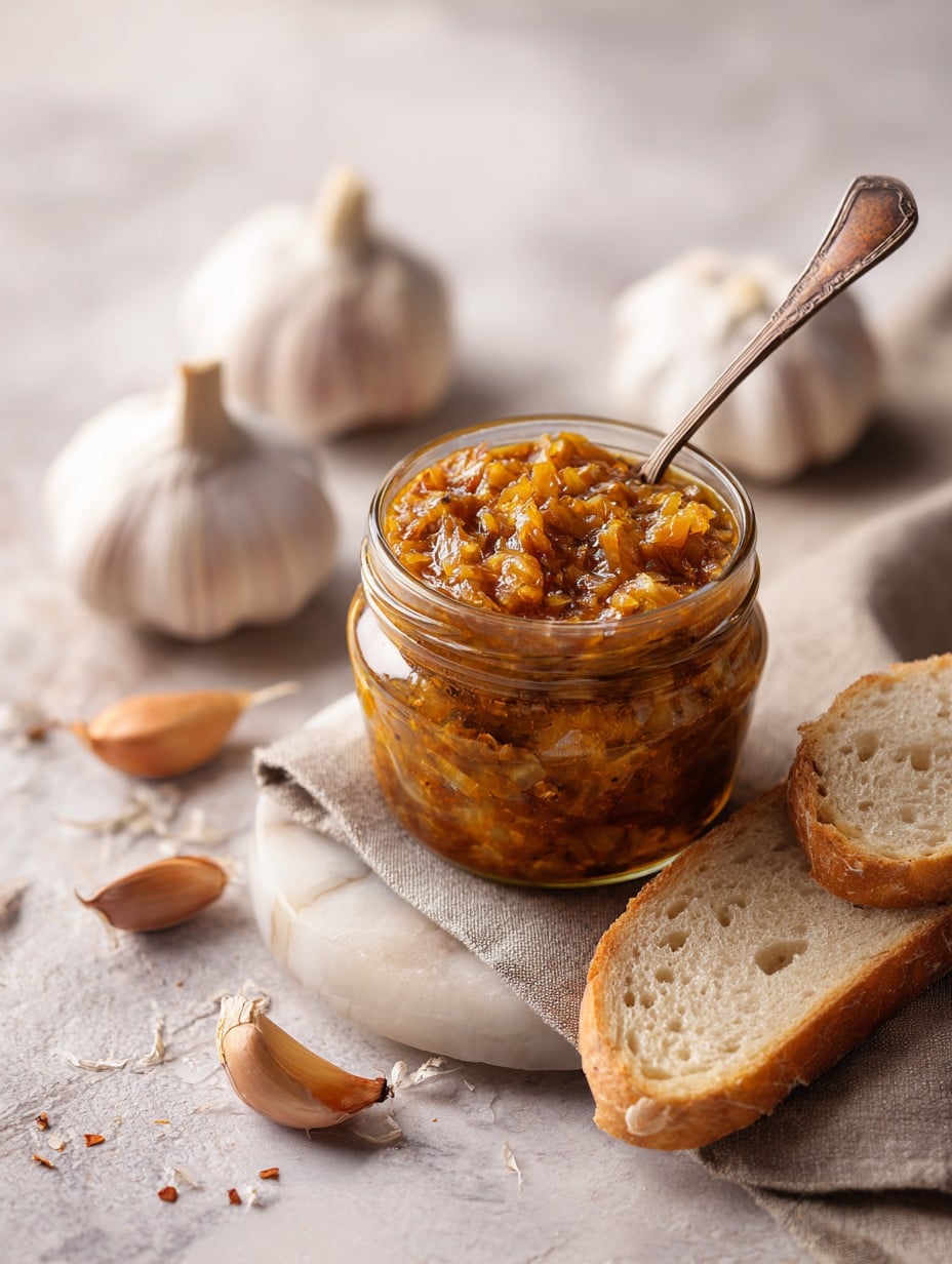 Roasted Garlic Onion Jam Recipe: Sweet & Savory Magic - My Daily Cuisine